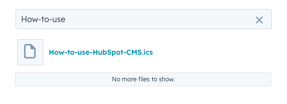 How to create an iCal (.ics) file for your event